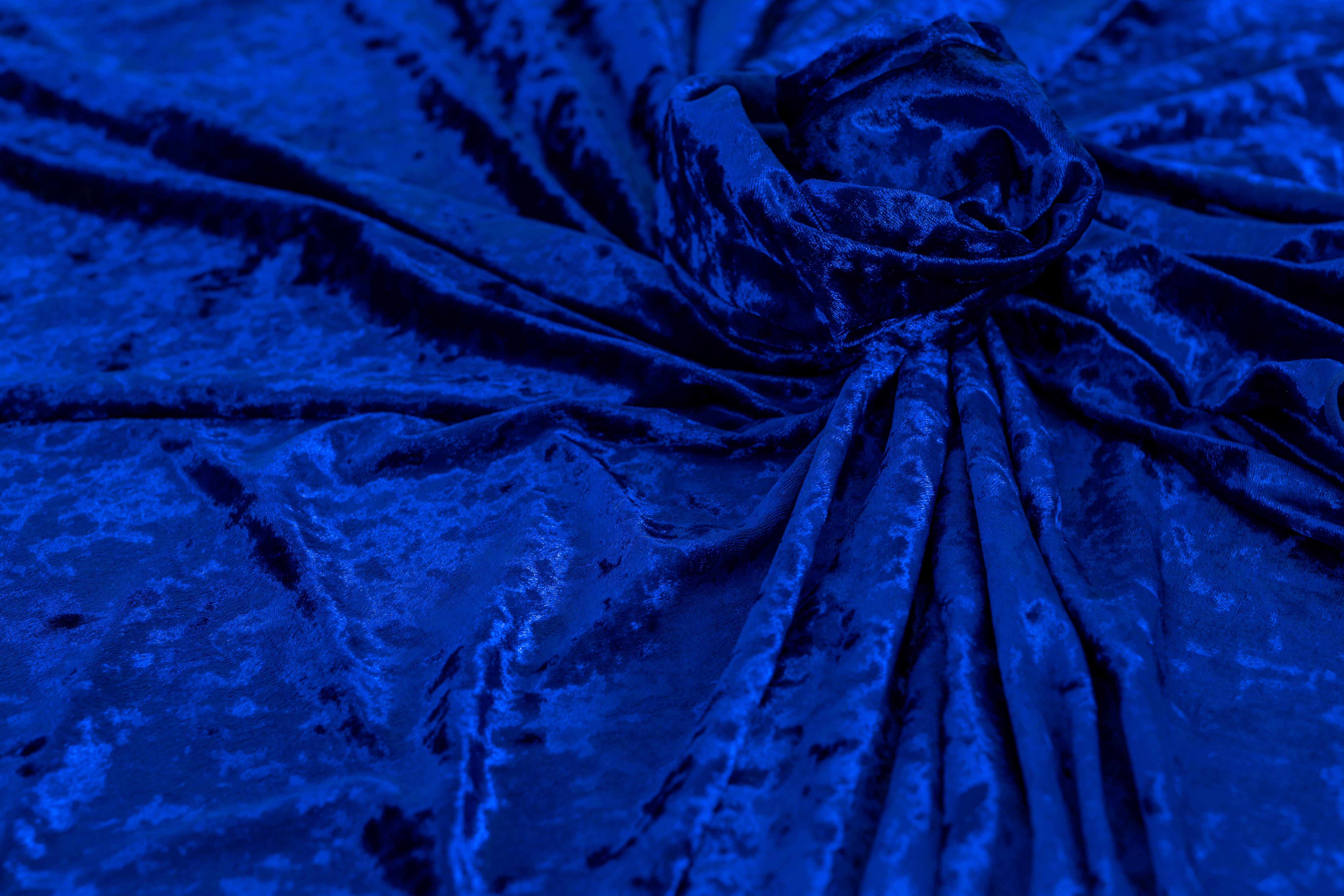 Romex Textiles Crushed Velour - Polyester/Spandex Knit Fabric For ...