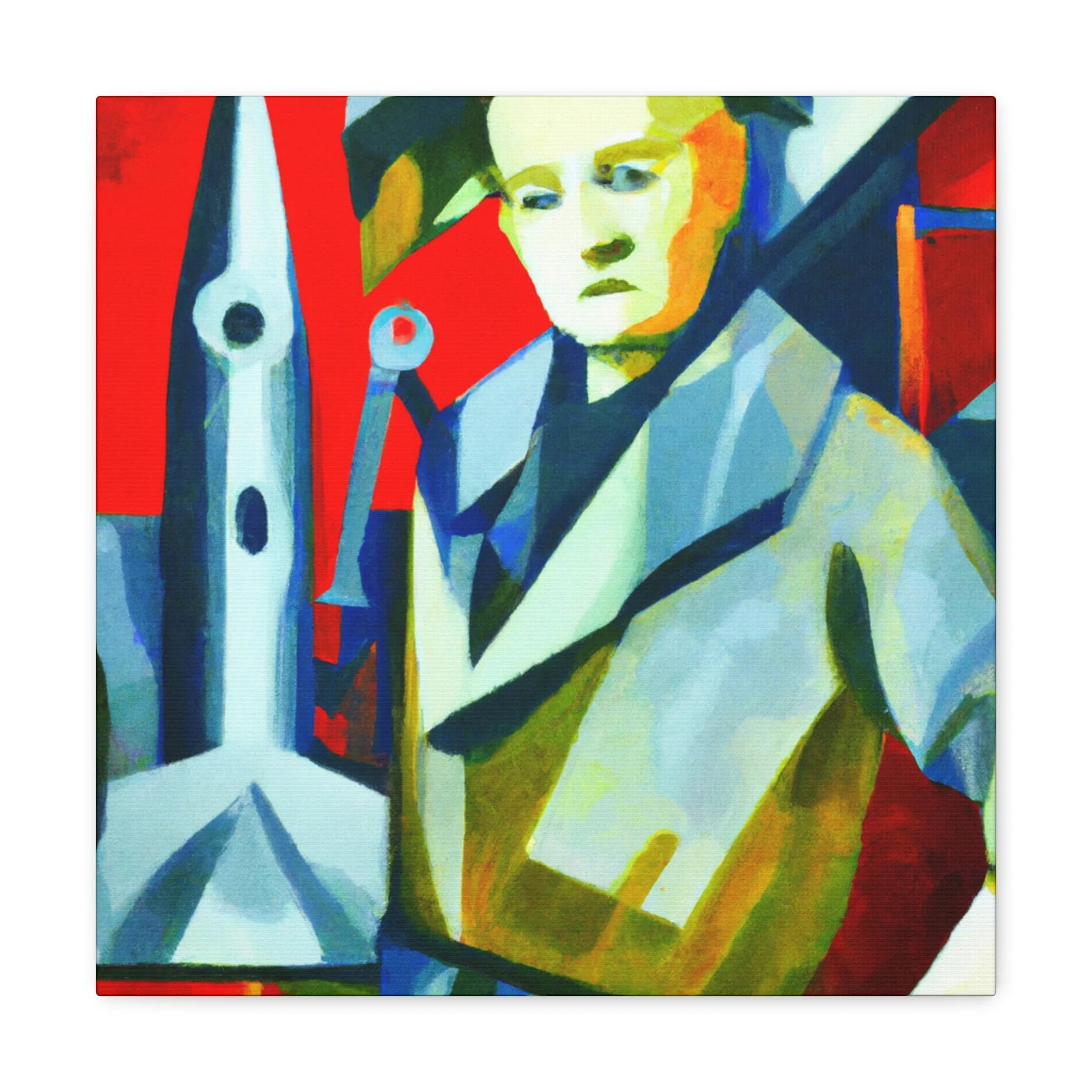 Engineer's Pop Art Painting - Canvas - Walmart.com