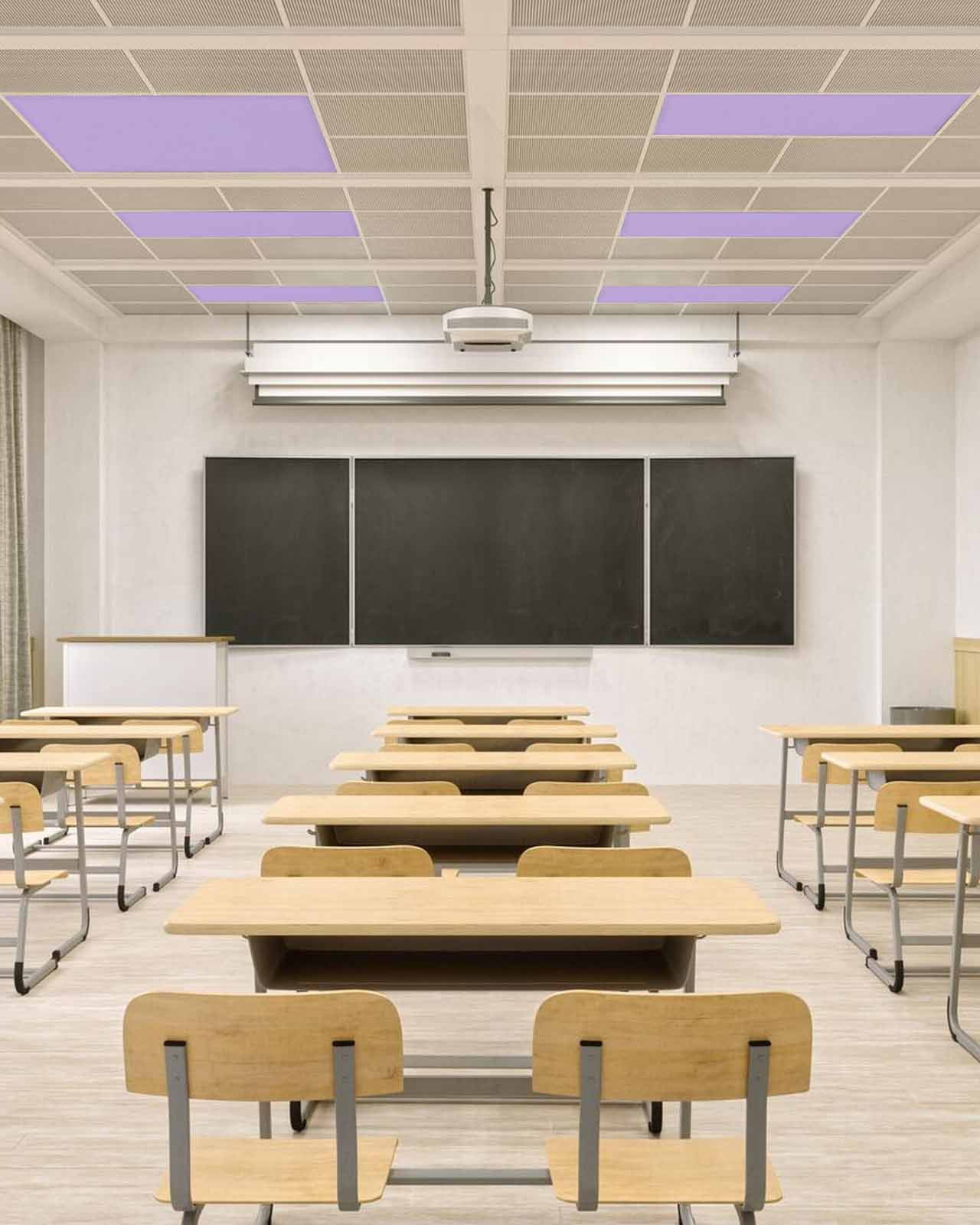 Fluorescent Light Covers Decorative For Ceiling Lights Blue Stained ...