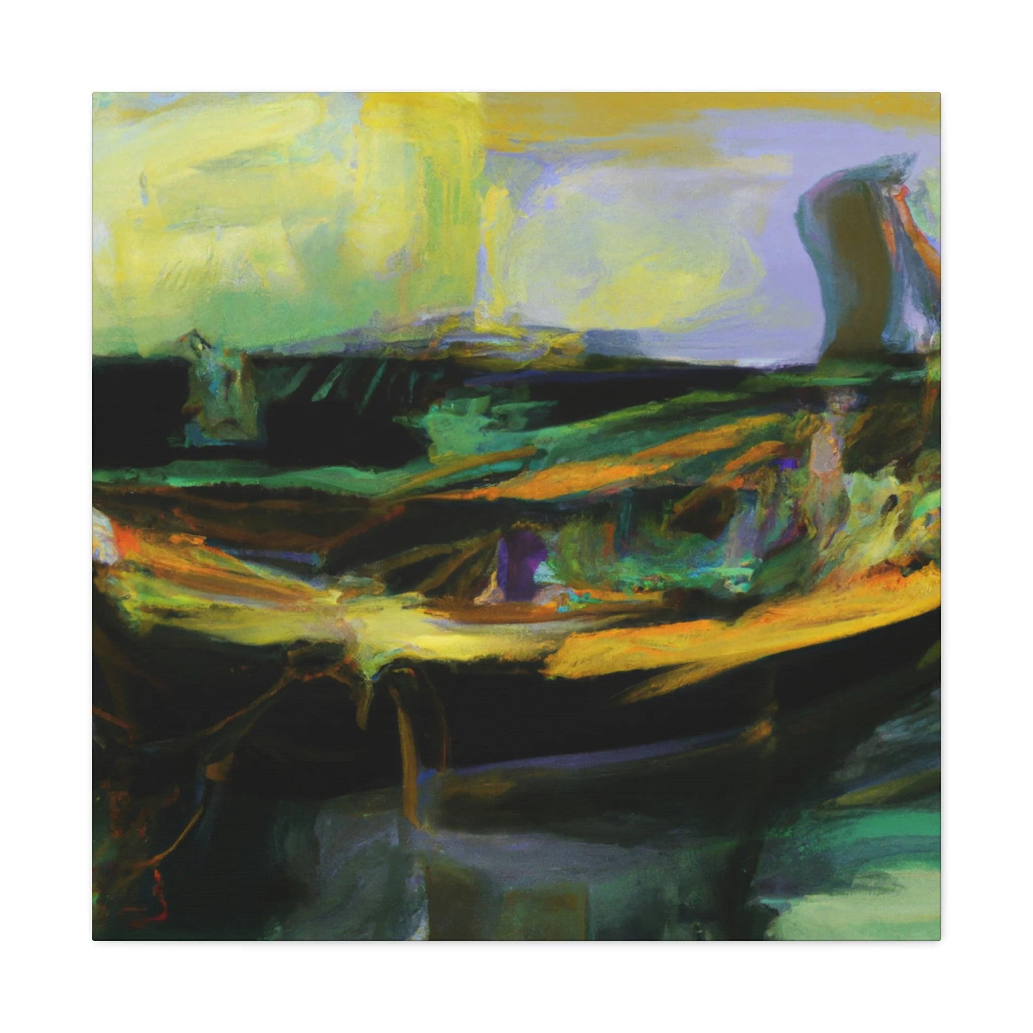 Catching the Big One - Canvas - Walmart.com