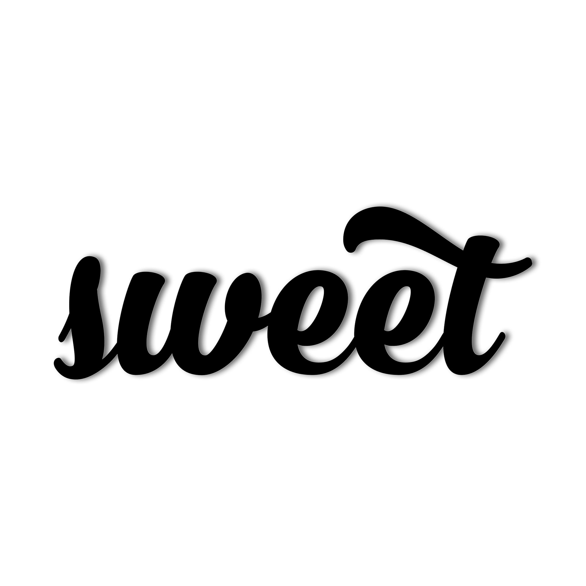 The Word Sweet In Cursive