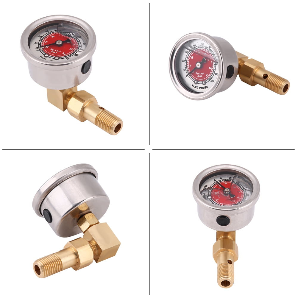 Fuel Pressure Gauge Fuel Pressure Regulator Gauge Universal Fuel ...