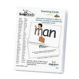 Harebrain HB-SWC1 Snapwords Teaching Cards List C - Walmart.com