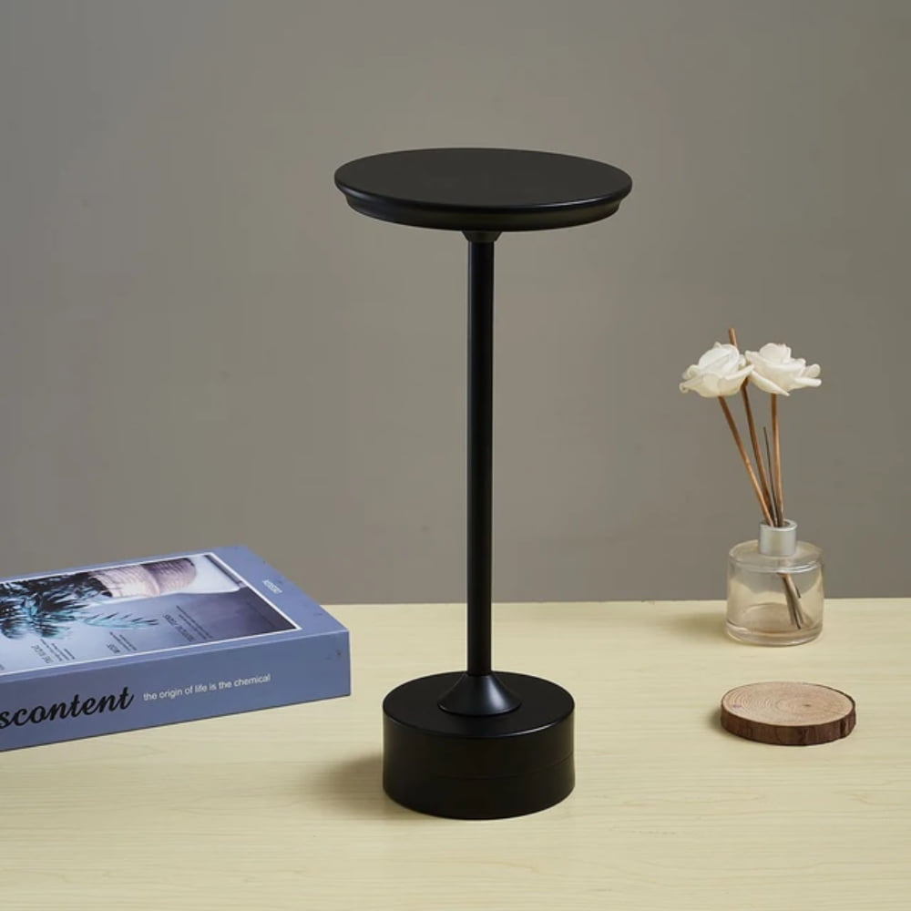 DEELLEEO Wireless Table Lamp Touch Sensor Rechargeable Desktop Night ...