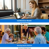 Dextrus Dining Table for 6-8, 71" Rectangular Wood Farmhouse Kitchen ...