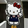 Sanrio Hello Kitty Carpet Kawaii Cartoon Girls Bedroom Fluffy Rug Anime ...
