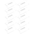 UPKOCH 10 Pcs Acrylic Badge Happy Using Experience Badges Permission ...