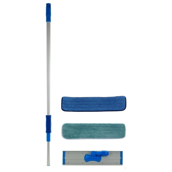 Superio Miracle Mop Set Microfiber Flat Mop Wet and Dust Mop for ...