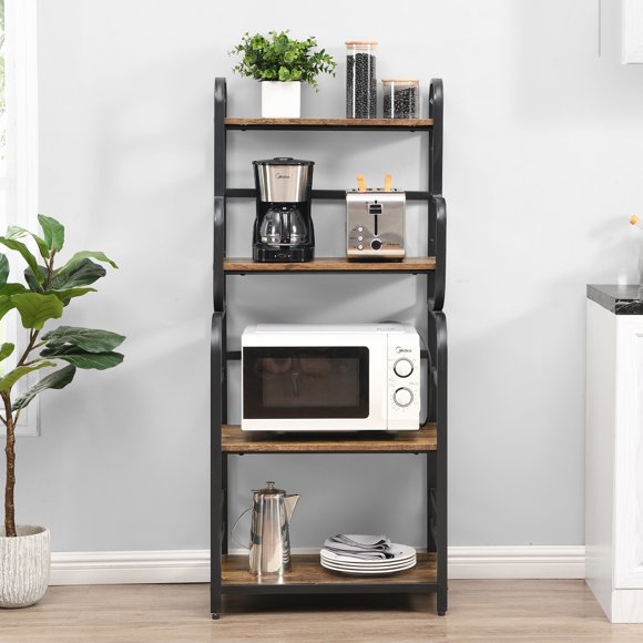 Bakers Racks Black Kitchen Furniture
