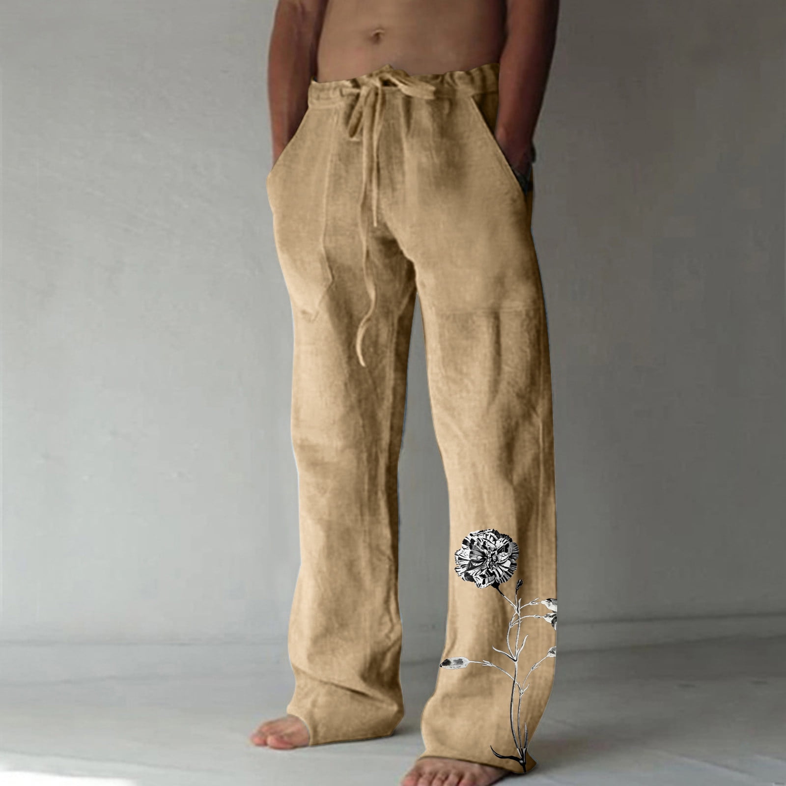 Click here for Zanvin Pants For Men  Mens Summer Cotton Linen Wid... prices