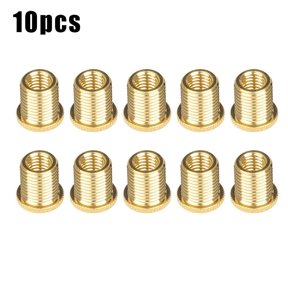 10 Pack Aluminum Gear Shift Knob Thread Adapter Nuts Insert Set M10x1 ...