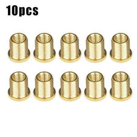10 Pack Aluminum Gear Shift Knob Thread Adapter Nuts Insert Set M10x1 ...