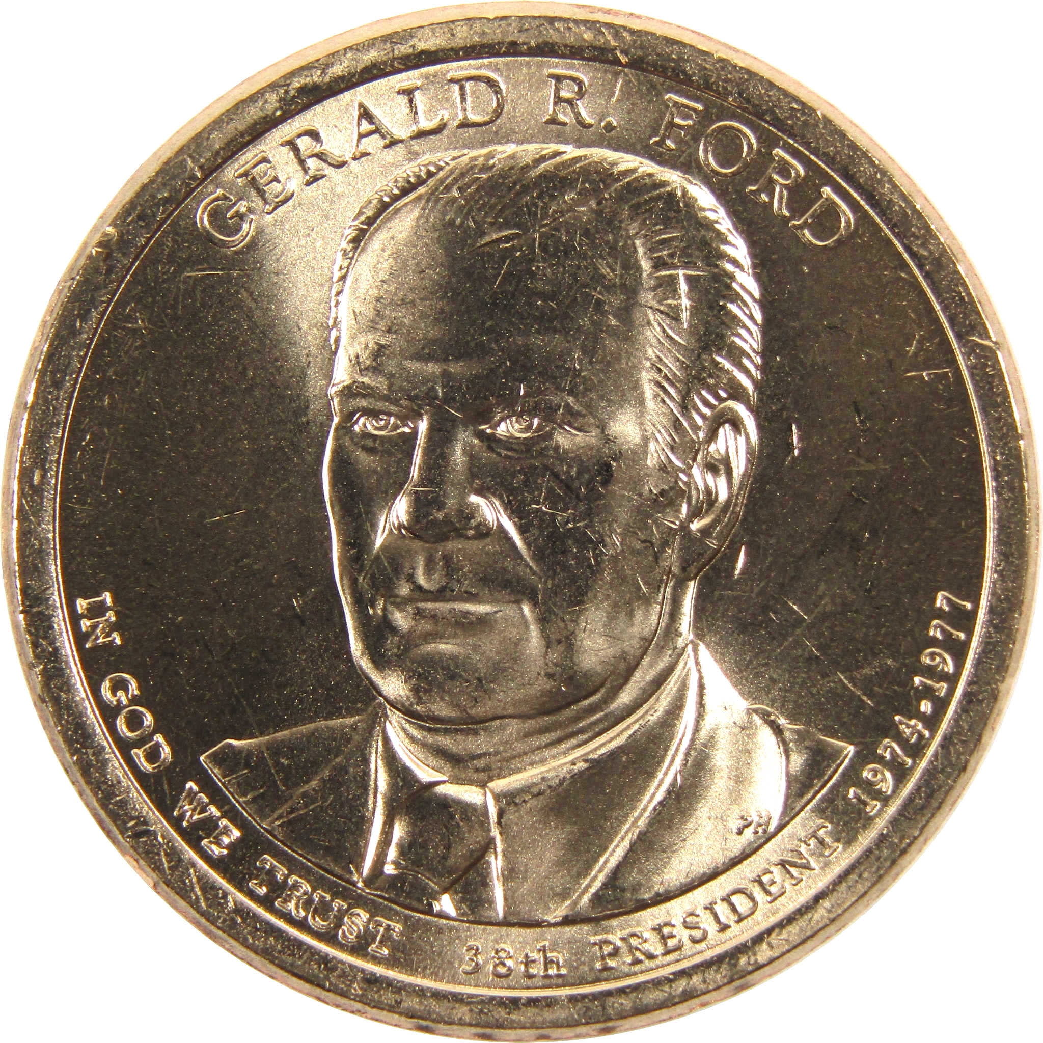 2016 P Gerald R Ford Presidential Dollar BU Uncirculated $1 Coin ...
