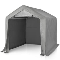 Zimtown 8x8 Foot Heavy-Duty Metal Carport – Portable Garage with ...