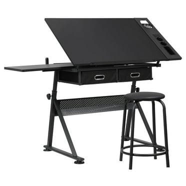 Zeny Adjustable Drafting Table Art Craft Drawing Desk Art Hobby With ...