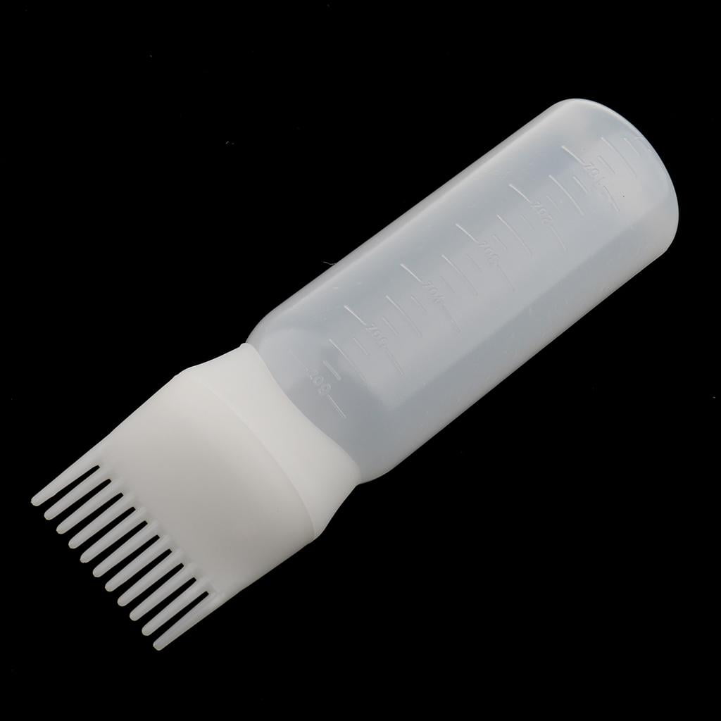 Empty Comb Applicator Bottle, 120ml with Scale, For Hair Coloring, and ...