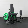 Titan Fitness Plate-Loaded 250 LB Hip Abductor/Adductor, Leg Strength ...