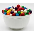 Naturejam GumBalls Small Assorted 1Pound 243 Pieces-Mini Rainbow Bubble ...