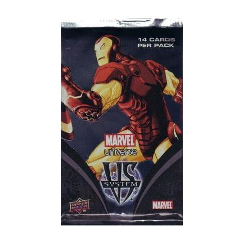 Marvel VS System Trading Card Game Marvel Universe Booster Pack ...