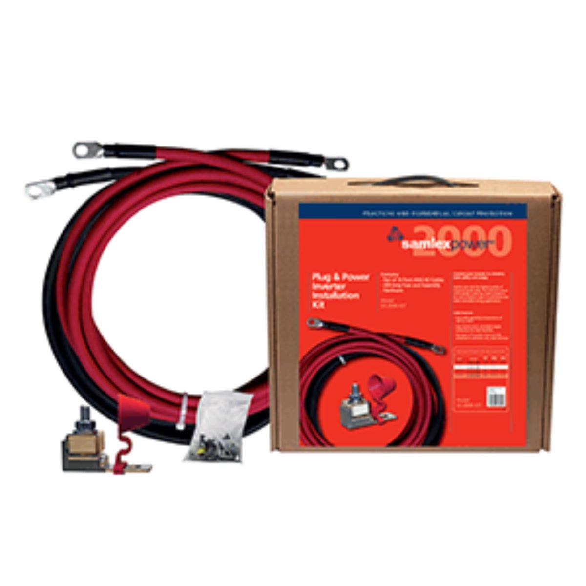 Samlex DC-2000-KIT Inverter Installation Kit - 200 Amp - Walmart.com