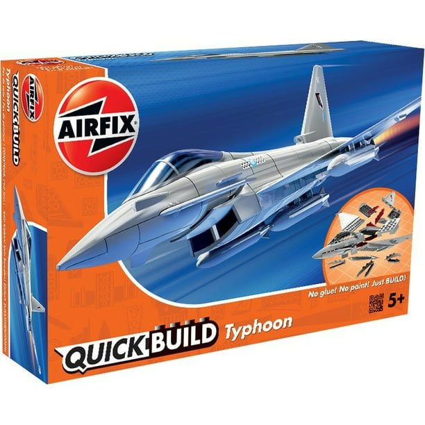Airfix Quickbuild Eurofighter Typhoon Airplane Model Kit - Walmart.com ...