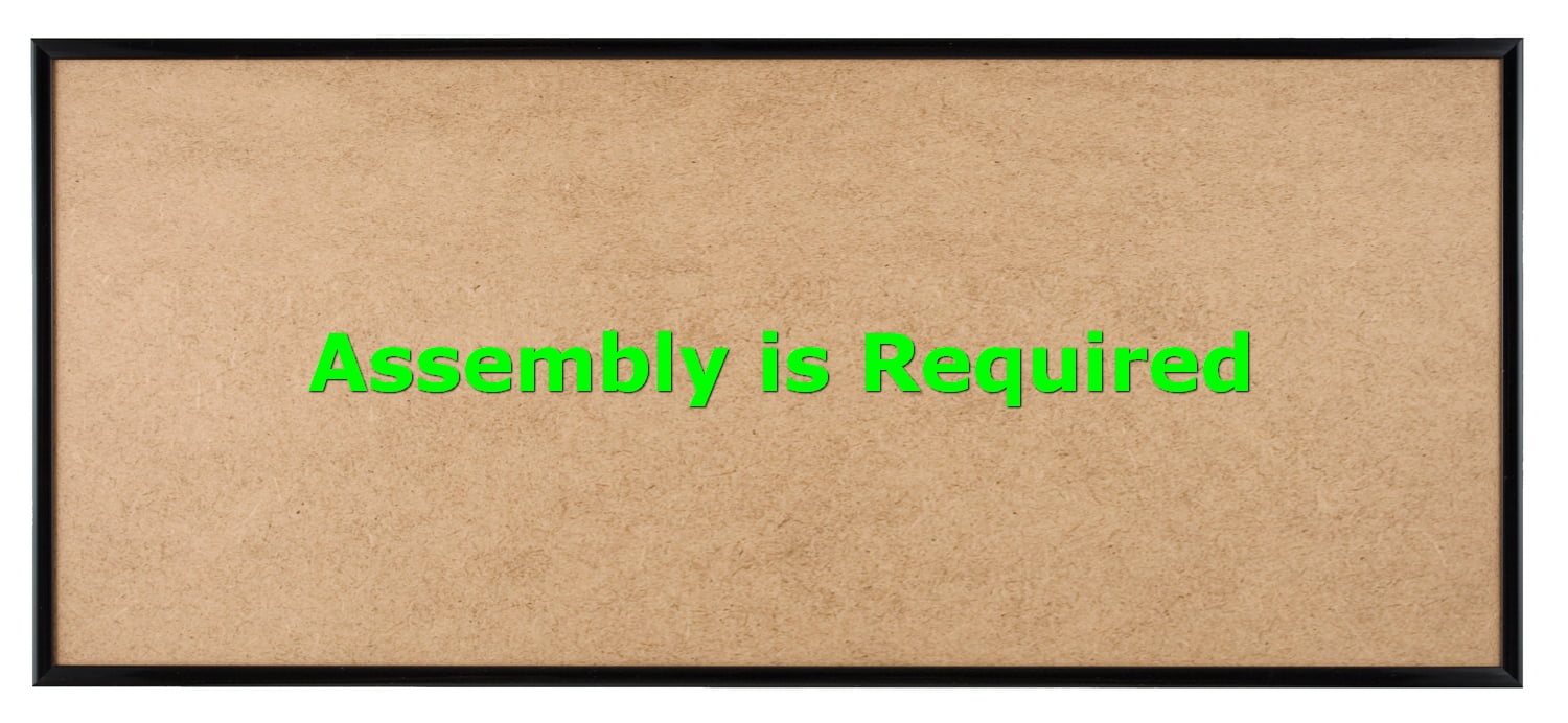 Quadro Frames 9x24 inch Picture Frame, Black, Style P375-3/8 inch Wide ...