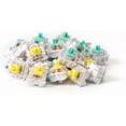 ASIASN-K Pro Banana Tactile Switches – 110 Pcs Pre-Lubed Mechanical ...