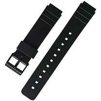 Steel and Leather Silver Replacement Watch Band For Casio MTP-M305 MTP ...