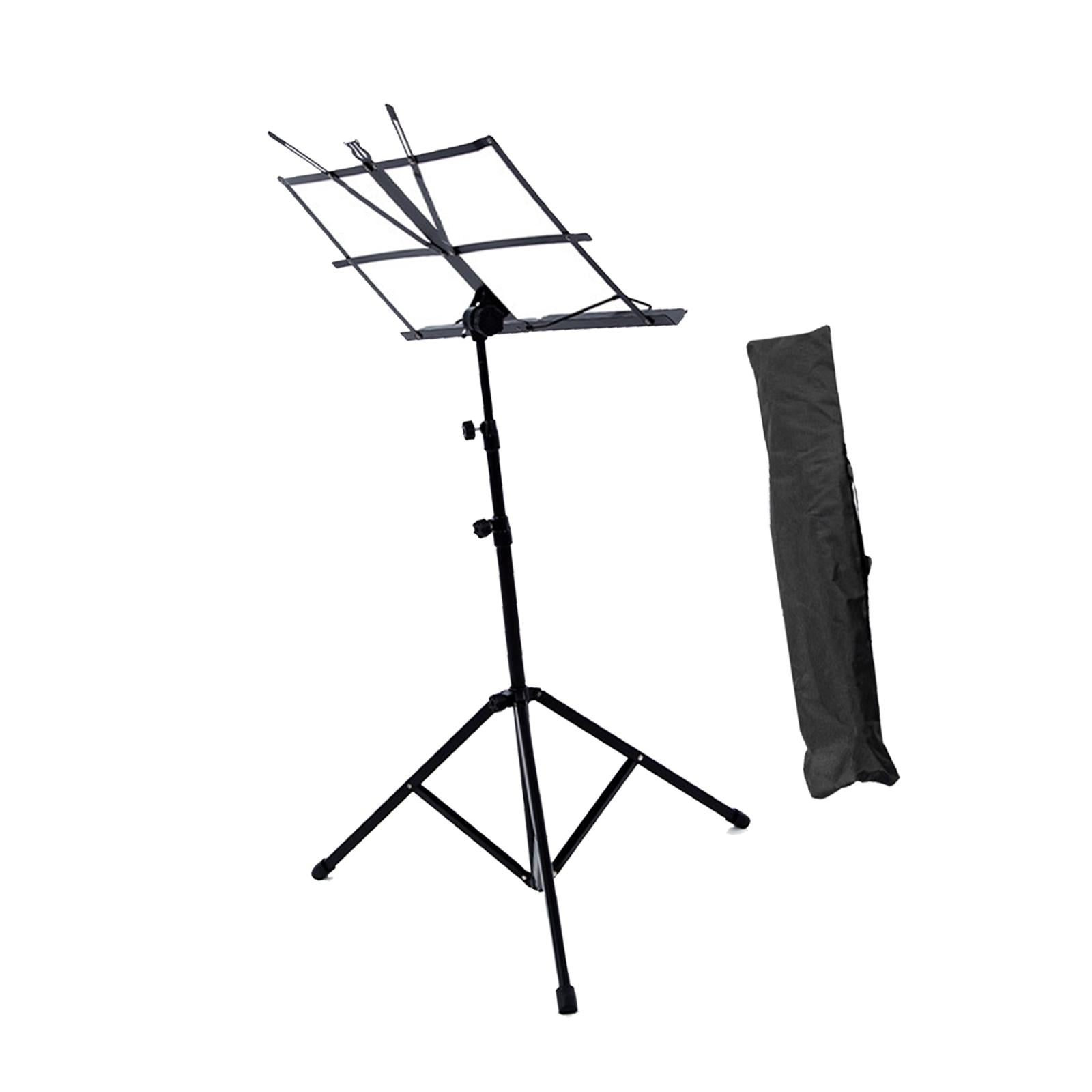 Altura de stand de partitura ajustable con bolsa de transporte práctica ...