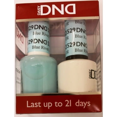 DND Nail Polish Gel & Matching Lacquer Set (437 - Blue De France ...