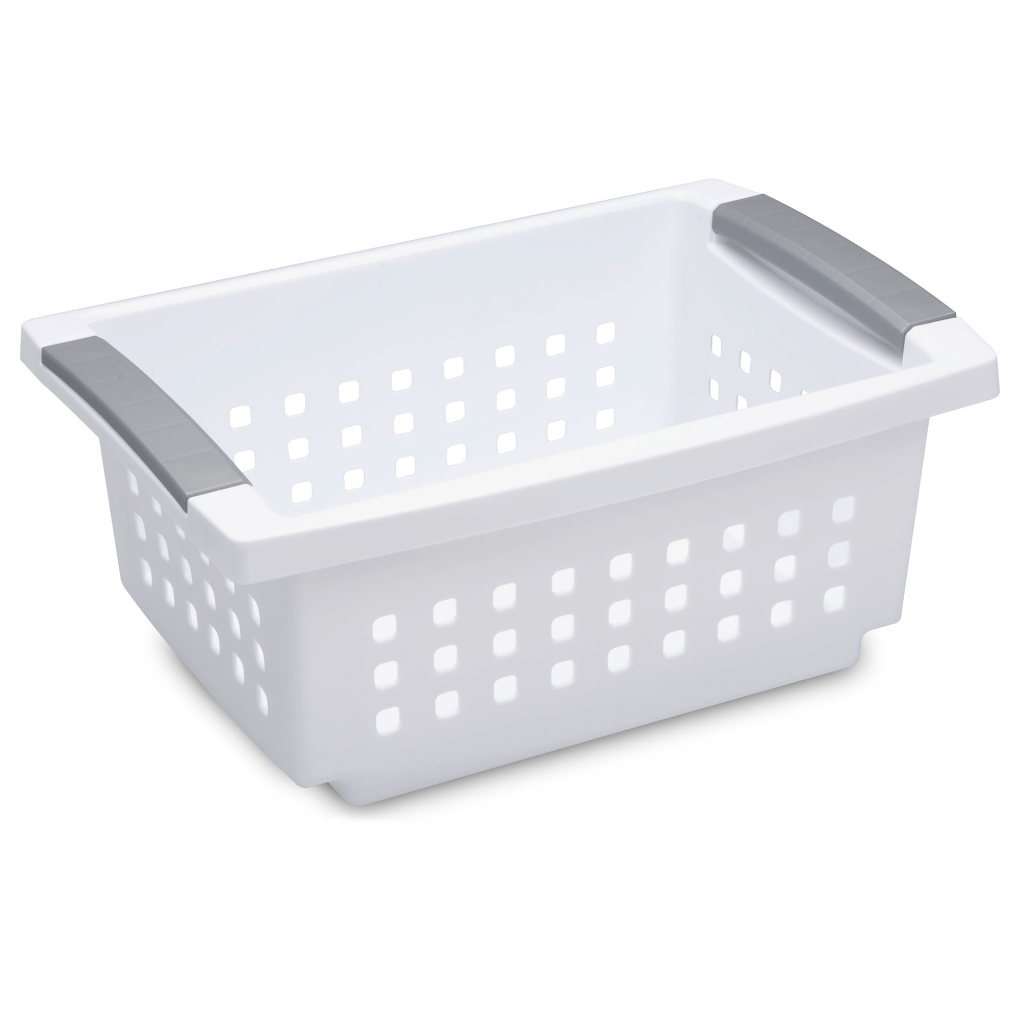 Click here for Sterilite Small Stacking Storage Basket With Comfo... prices