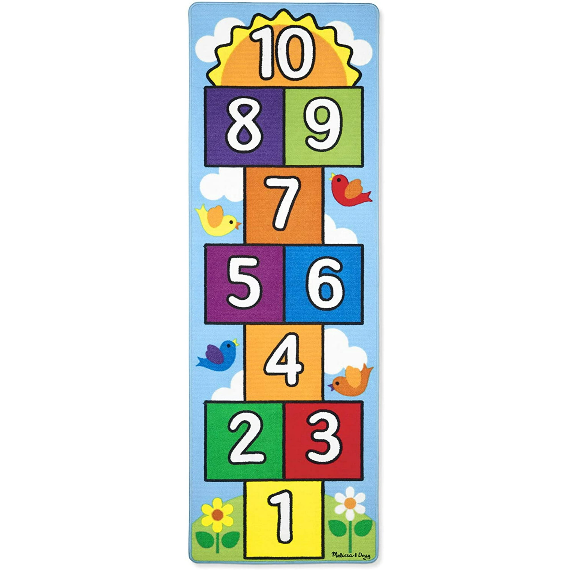 Click here for Akmi Melissa & Doug Hop & Count Hopscotch Rug  Pla... prices