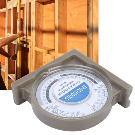Slope Inclinometer Angle Finder, Slope Angle Finder 0-360° ABS Material ...