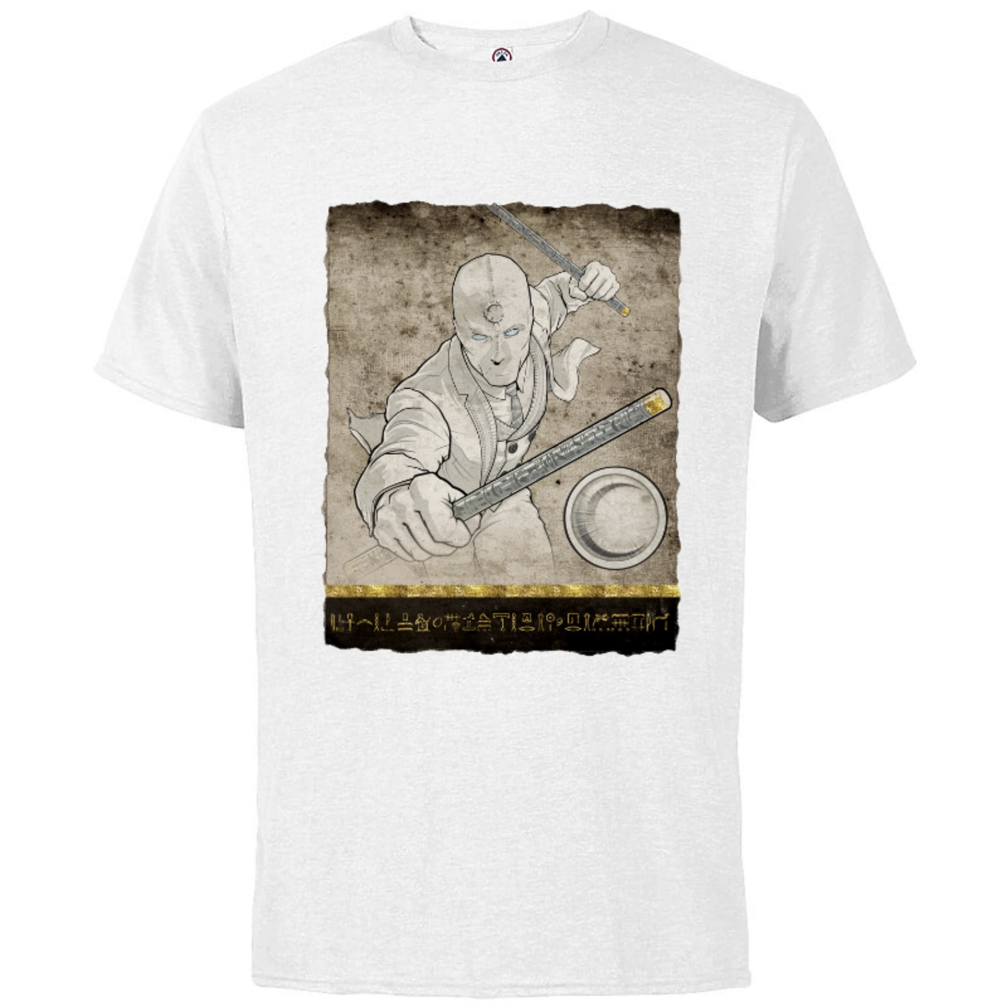 Marvel Moon Knight Mr. Knight Batons and Hieroglyphs - Short Sleeve ...