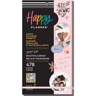 The Happy Planner Big Teacher Sticker Value Pack, Get it Done - Walmart.com