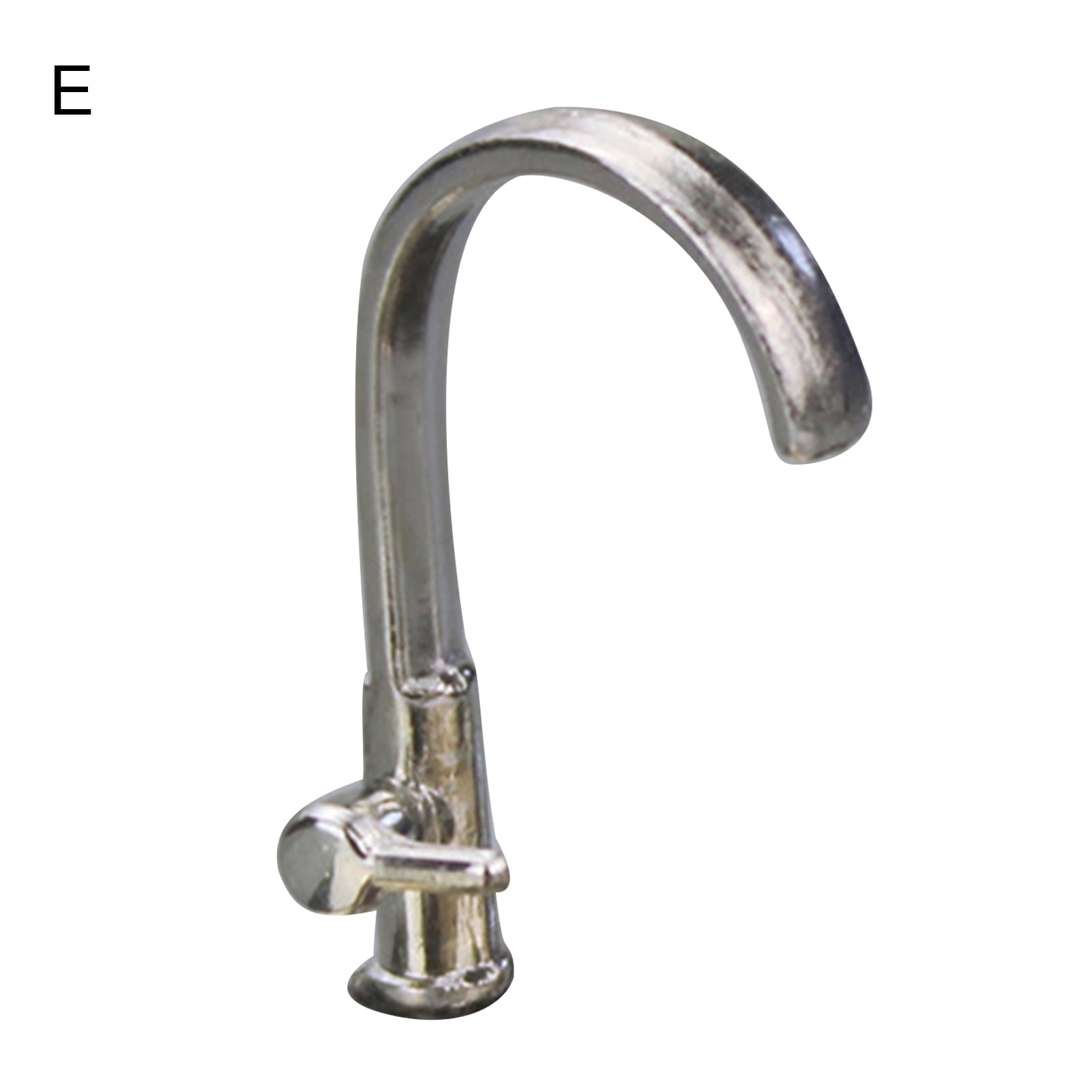 Skindy 1/12 Dollhouse Mini Faucet Model Toy: Doll Room Desk Decor ...