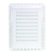 Alcoa Home Exteriors Rectangular Gable Vent Standard - Adjustable Vinyl ...