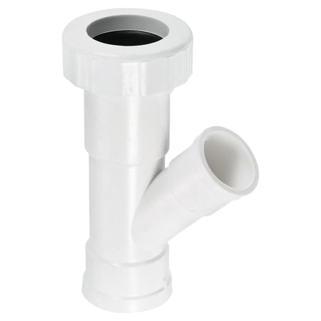 Unique Bargains PVC Water Pipes 3-Way 32x25mm ID Reducing Y Fitting 2 ...