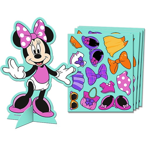 Minnie Mouse Dream Disney Kids Birthday Party Favor Dress Up Game ...