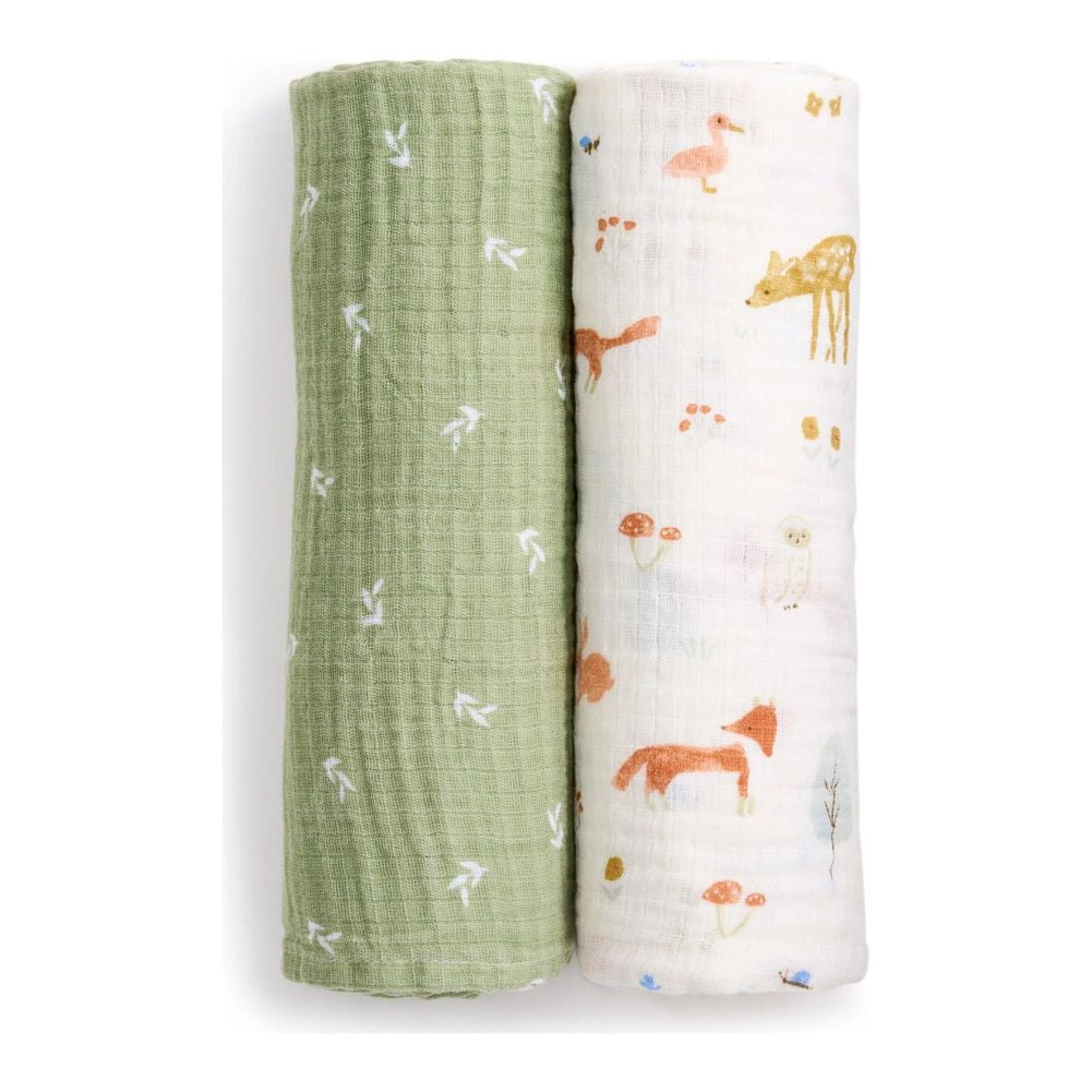 Click here for Aden + Anais 2-Pack Essential Cotton Muslin Swaddl... prices