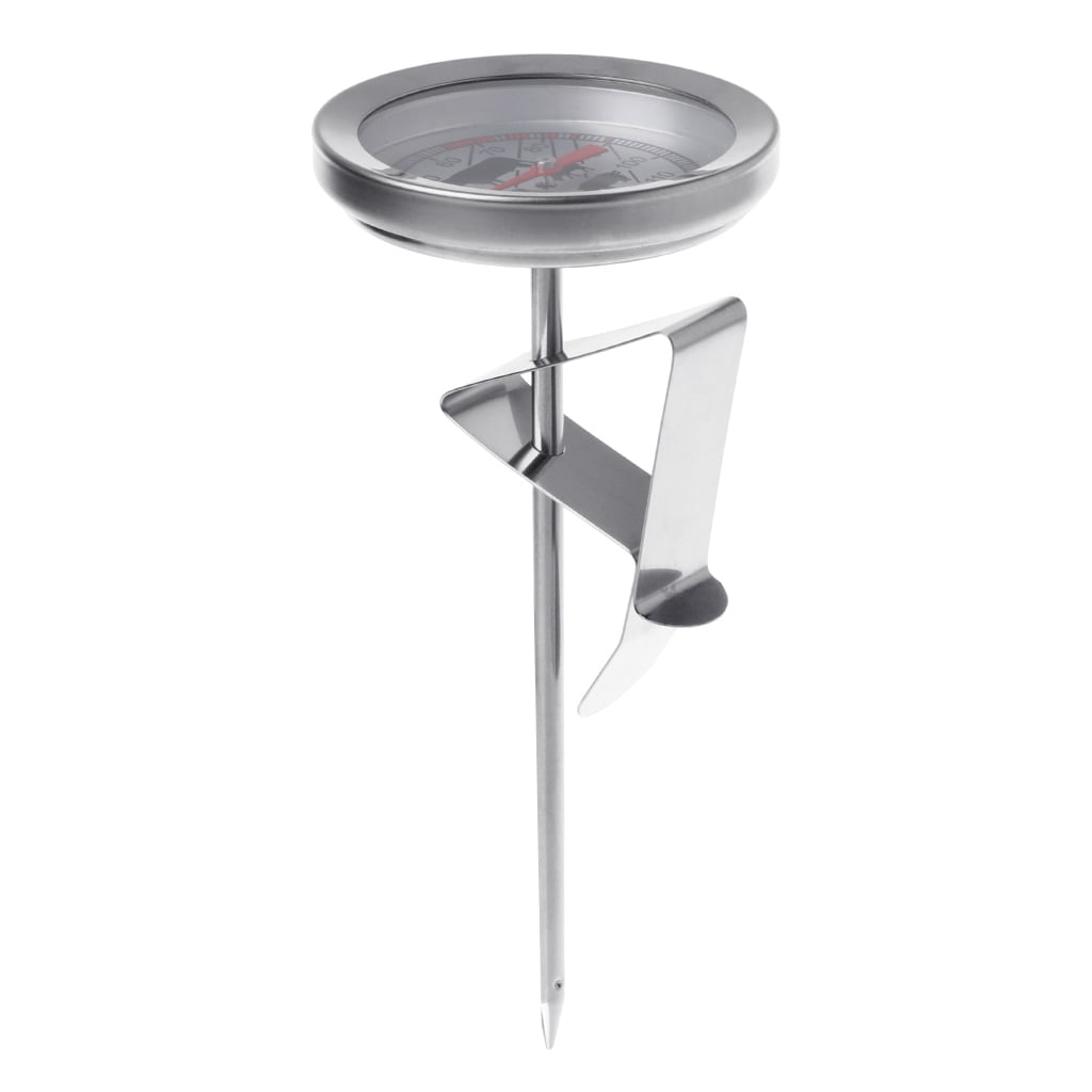Whoamigo Cooking Thermometer for Deep Fry with Stainless Steel Food ...