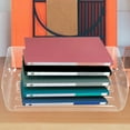 Parvistic Stackable A4 Filing Tray Office Desk File Rack Tidy File ...