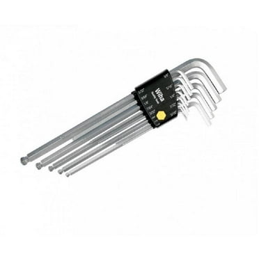Wiha Tools MagicRing L-Key Sets, 13 per holder, Hex Ball Tip, Inch ...