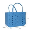 Mainstays Large Plastic Laundry Flex Tote, Blue Isle - Walmart.com