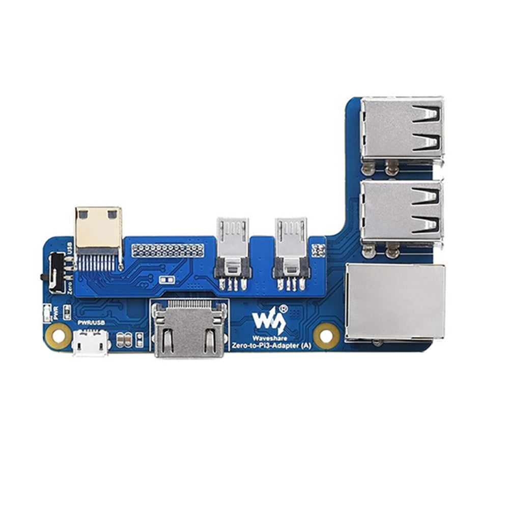 Buy Zero to 3B Expansion Board for Raspberry Pi 3B Series (3B/3B+) Motherboard 4-Way USB ...