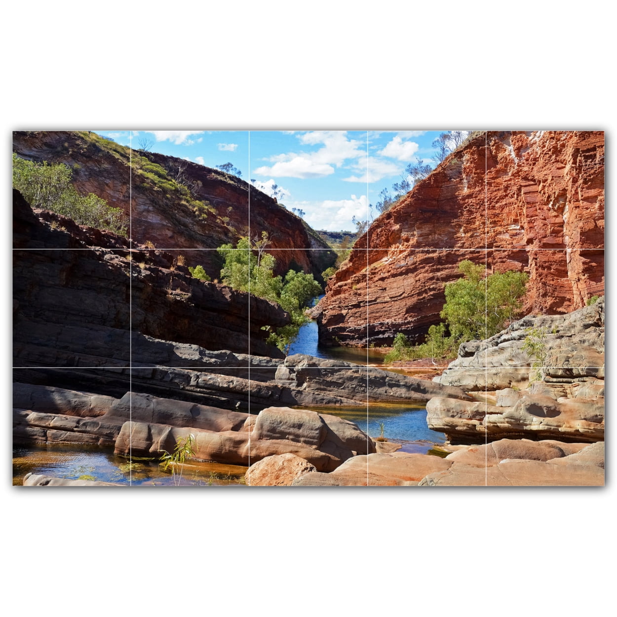 Picture-Tiles.com: Canyon Ceramic Tile Wall Mural WAL500340-53M. 30"W x ...