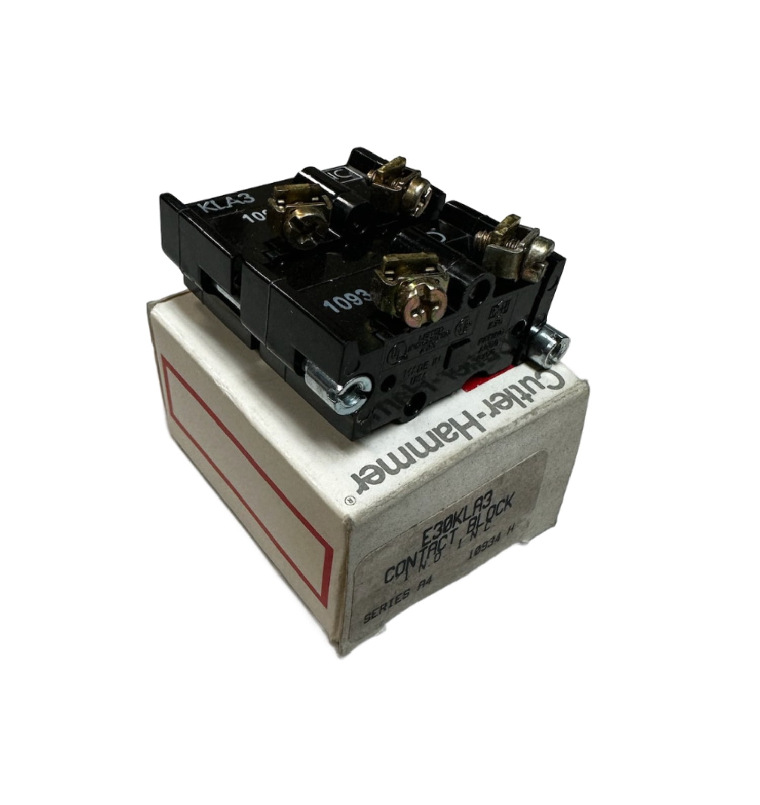 E30KLA3 Series A4 1 N.O 1 N.C Contact Block - Walmart.com