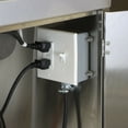 Electric Portable Sink, with Hot Water Heater and Pump - Movable Steel ...