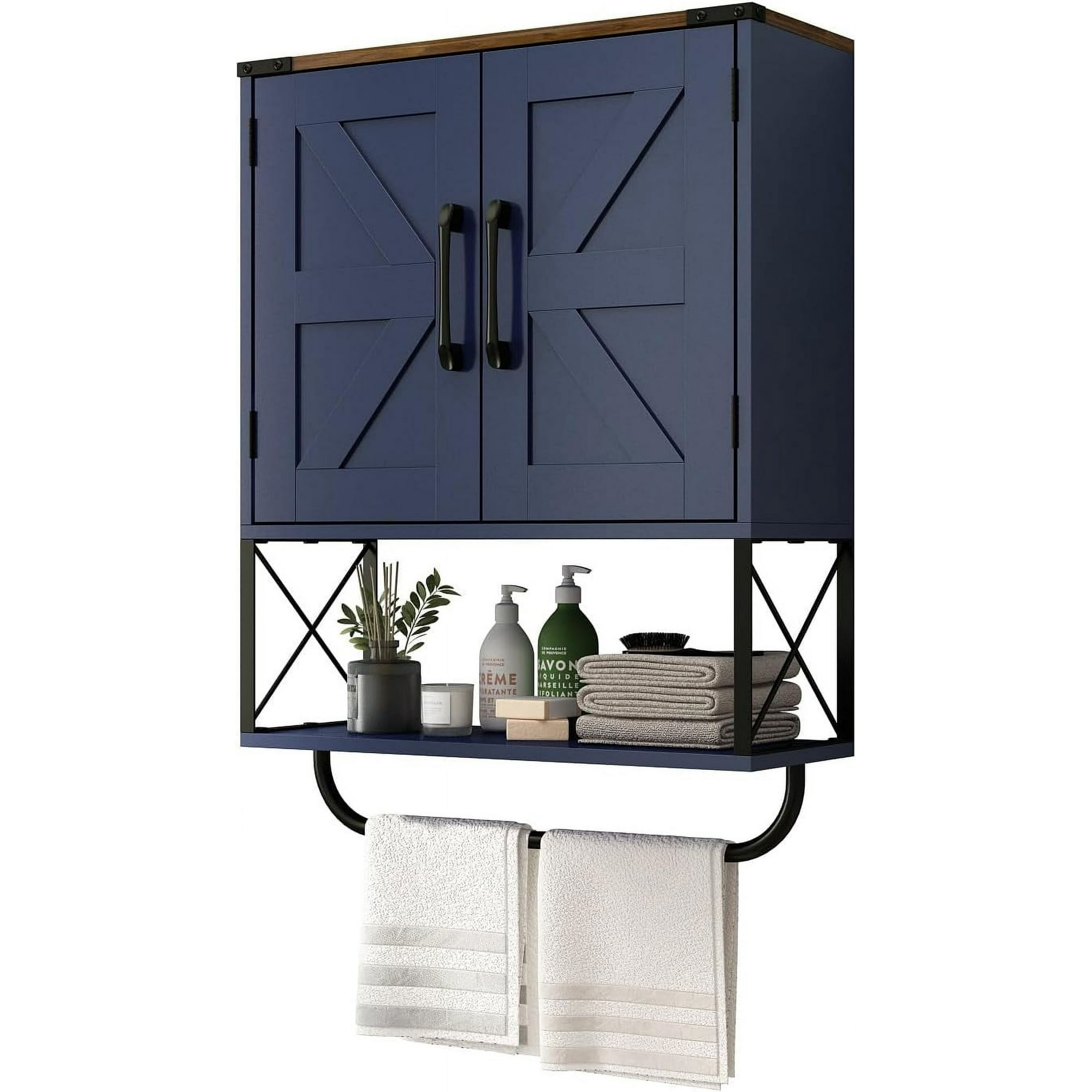 Click here for Wangbasdasd Farmhouse Medicine Cabinet With 2 Barn... prices