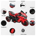 ZOGYMOZ Kids Ride on Toys 12V Electric Battery Powered Ride on Motorcycle for Kids with 3 Wheels ...